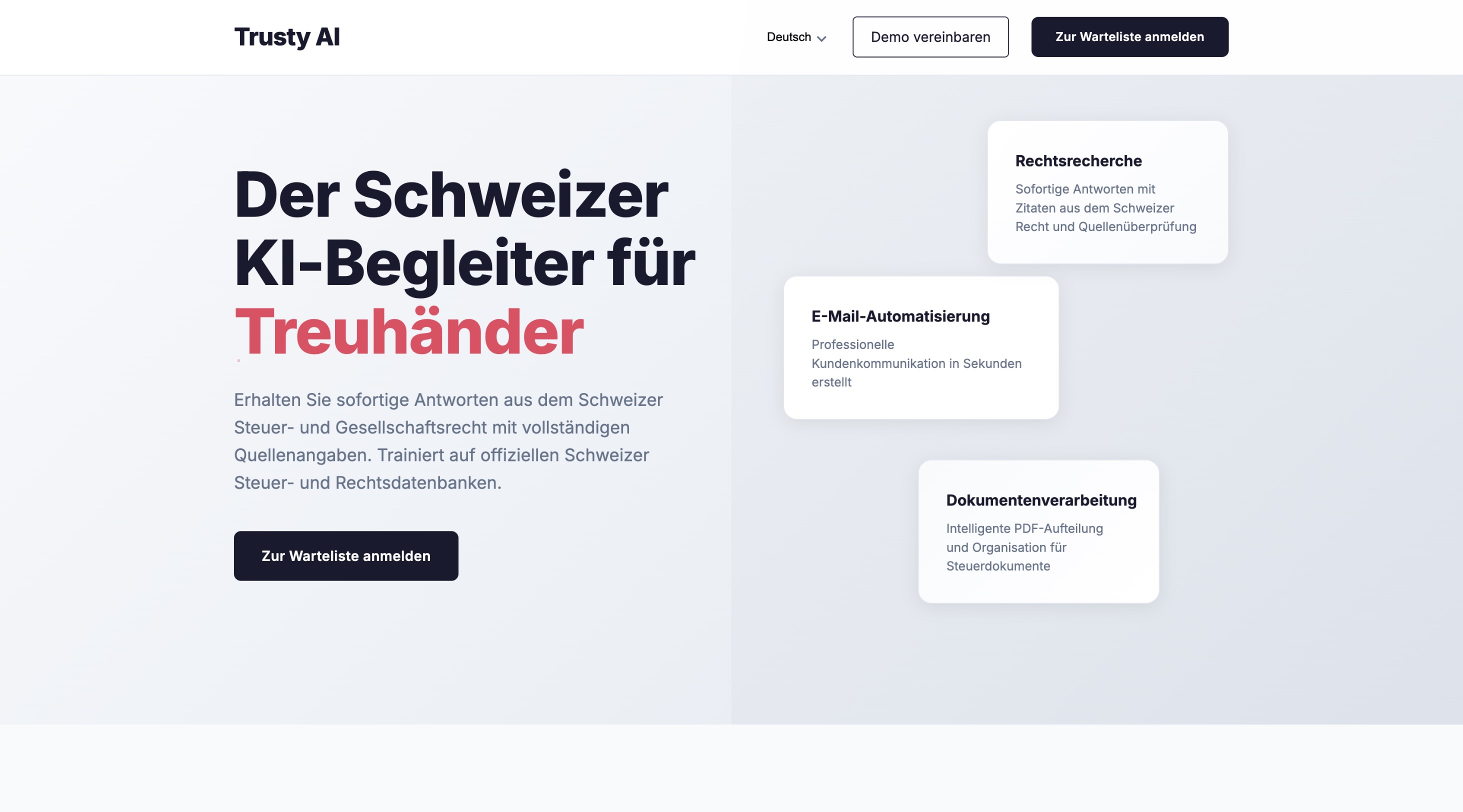 blitz - The Swiss AI companion for fiduciaries